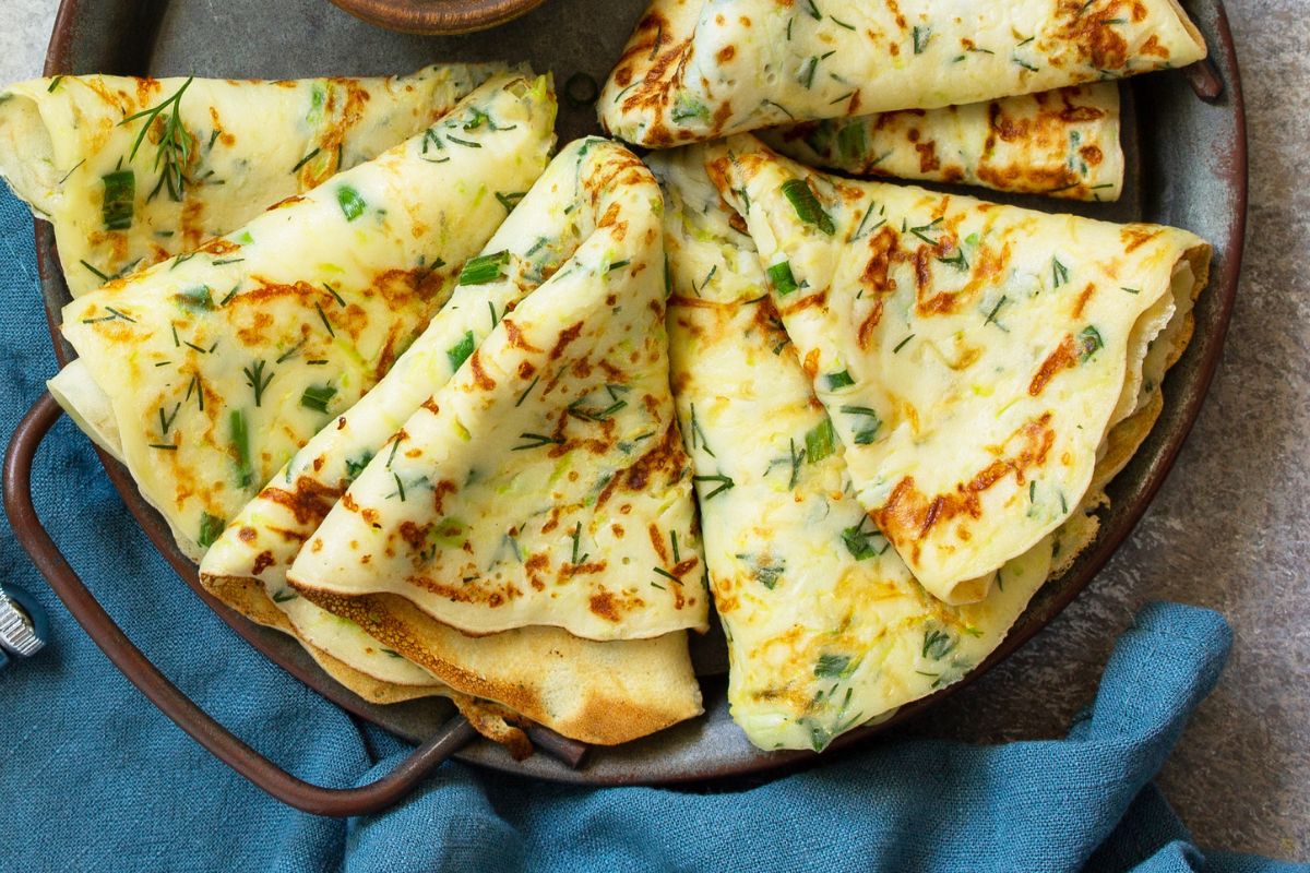 Savoury Vegetable Crepe – Health Dynamics